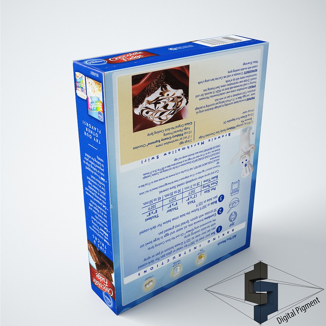 Chocolate Fudge 3d Model