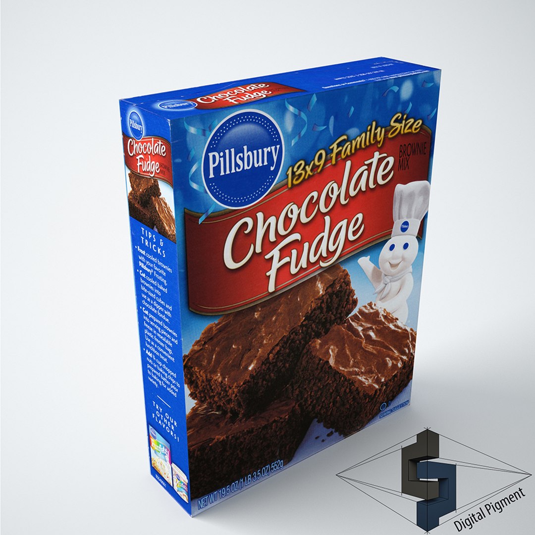 Chocolate Fudge 3d Model