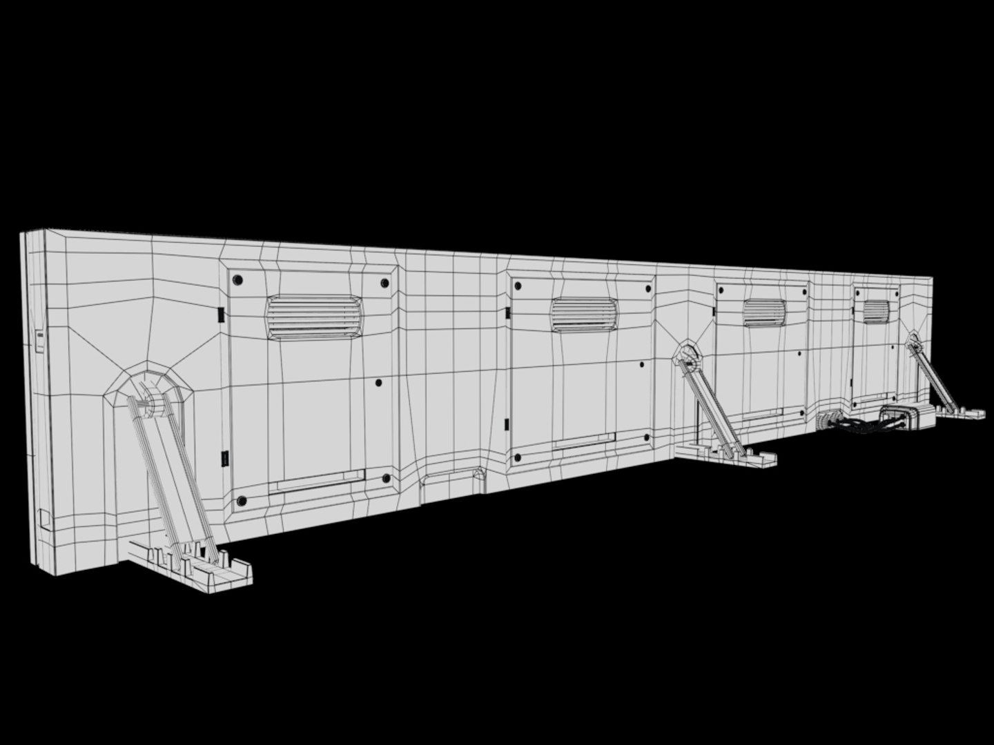 Commercial Board 3D Model - TurboSquid 1975247