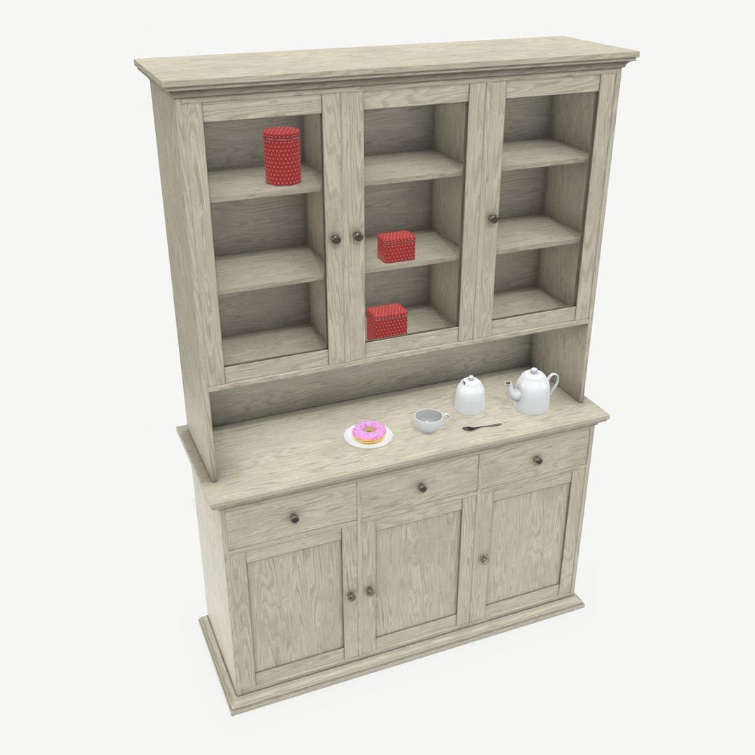Cupboard Model - TurboSquid 1750374