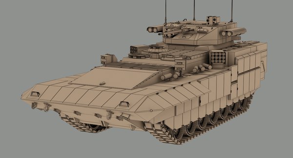 russian t15 armata 3d model