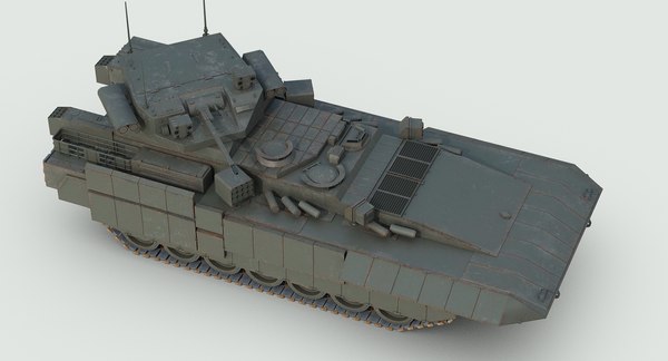 russian t15 armata 3d model