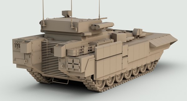 russian t15 armata 3d model