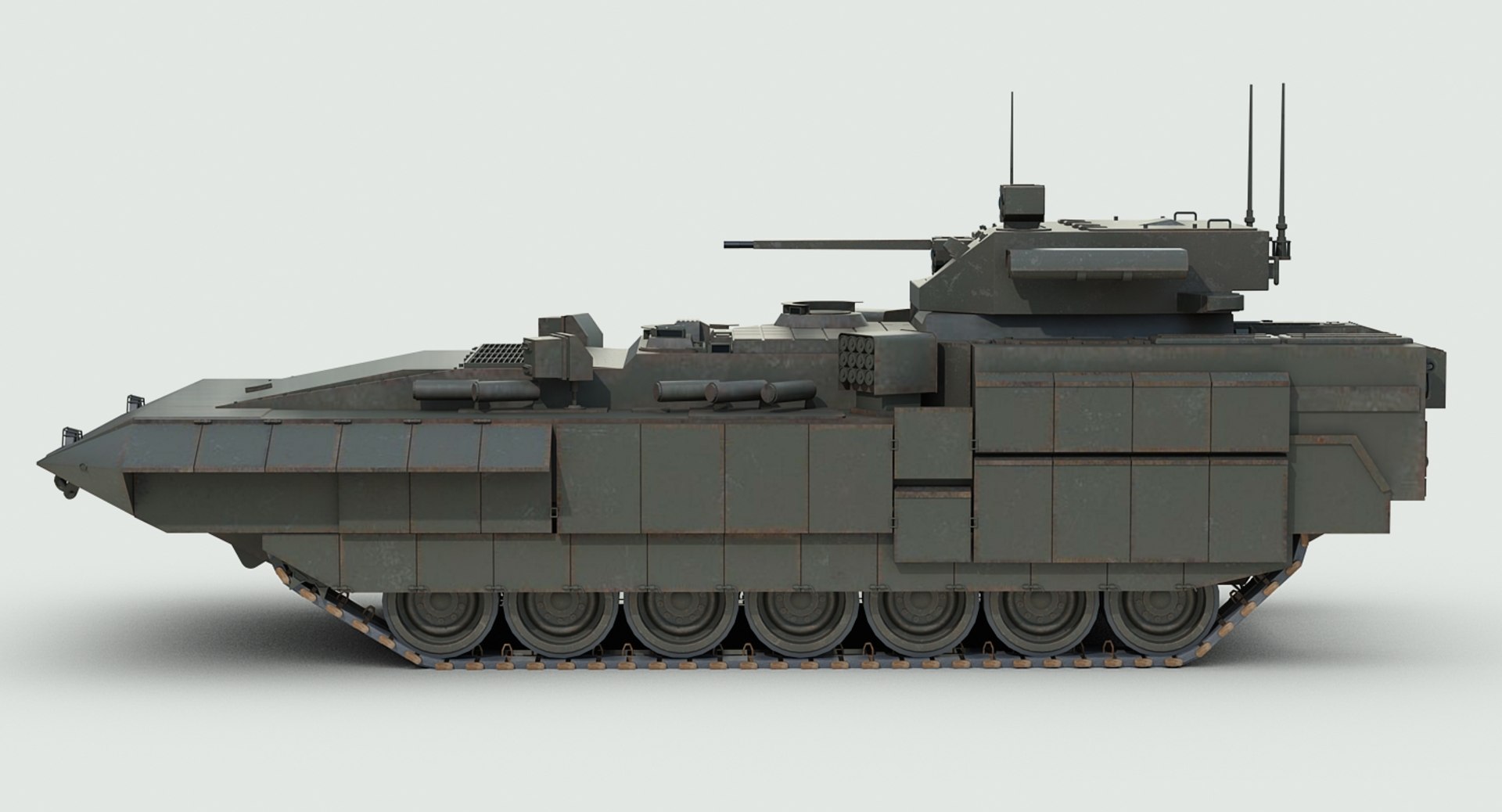 Russian T15 Armata 3d Model