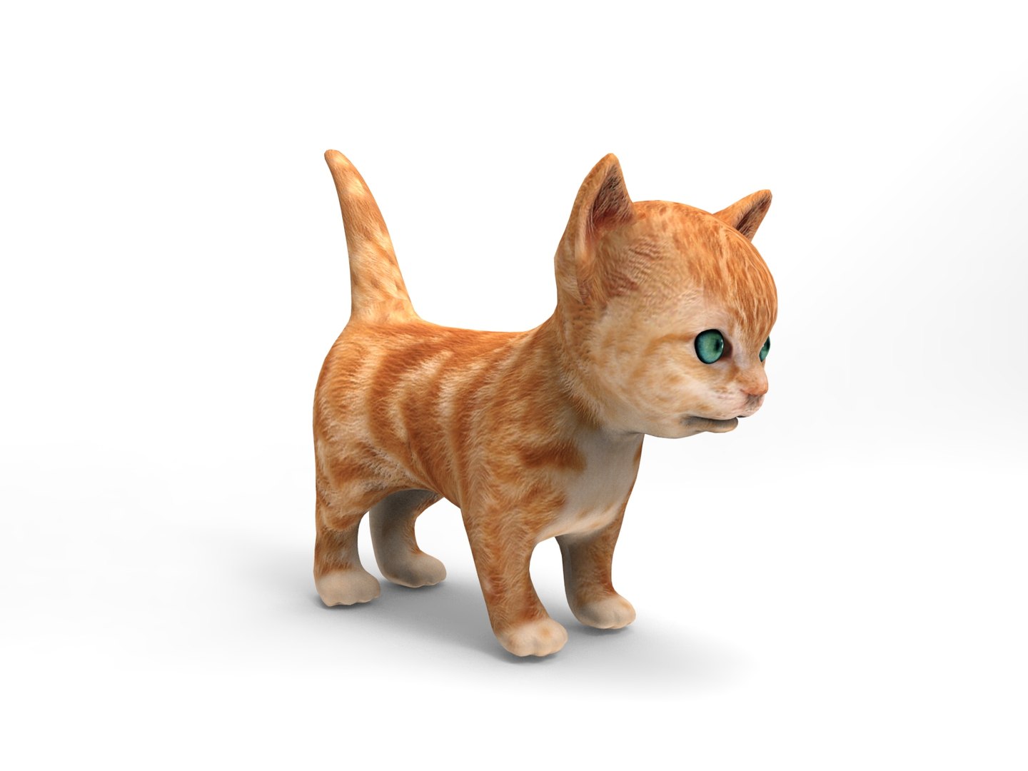 Cute Cat Animation 3D Model - TurboSquid 1217230