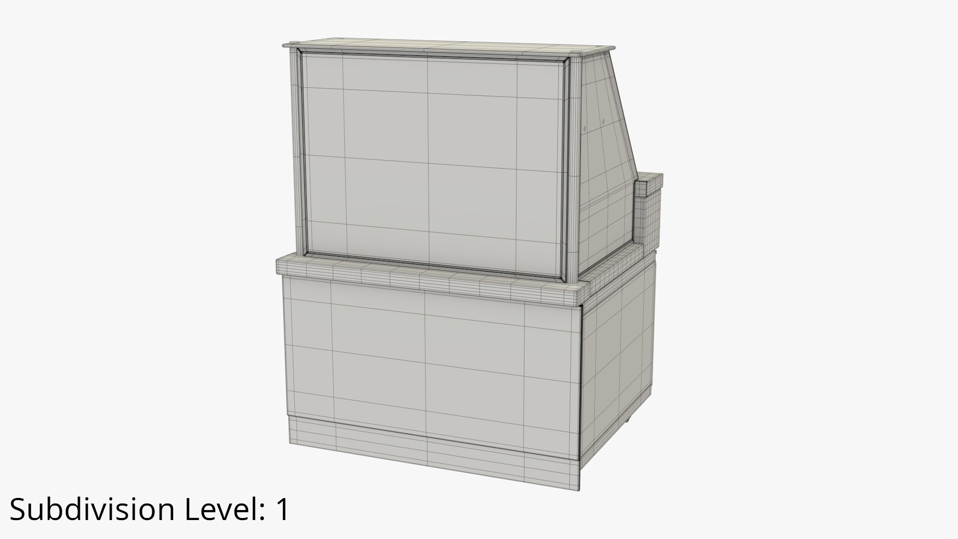 Meat Display Unit 3D Model - TurboSquid 1472503