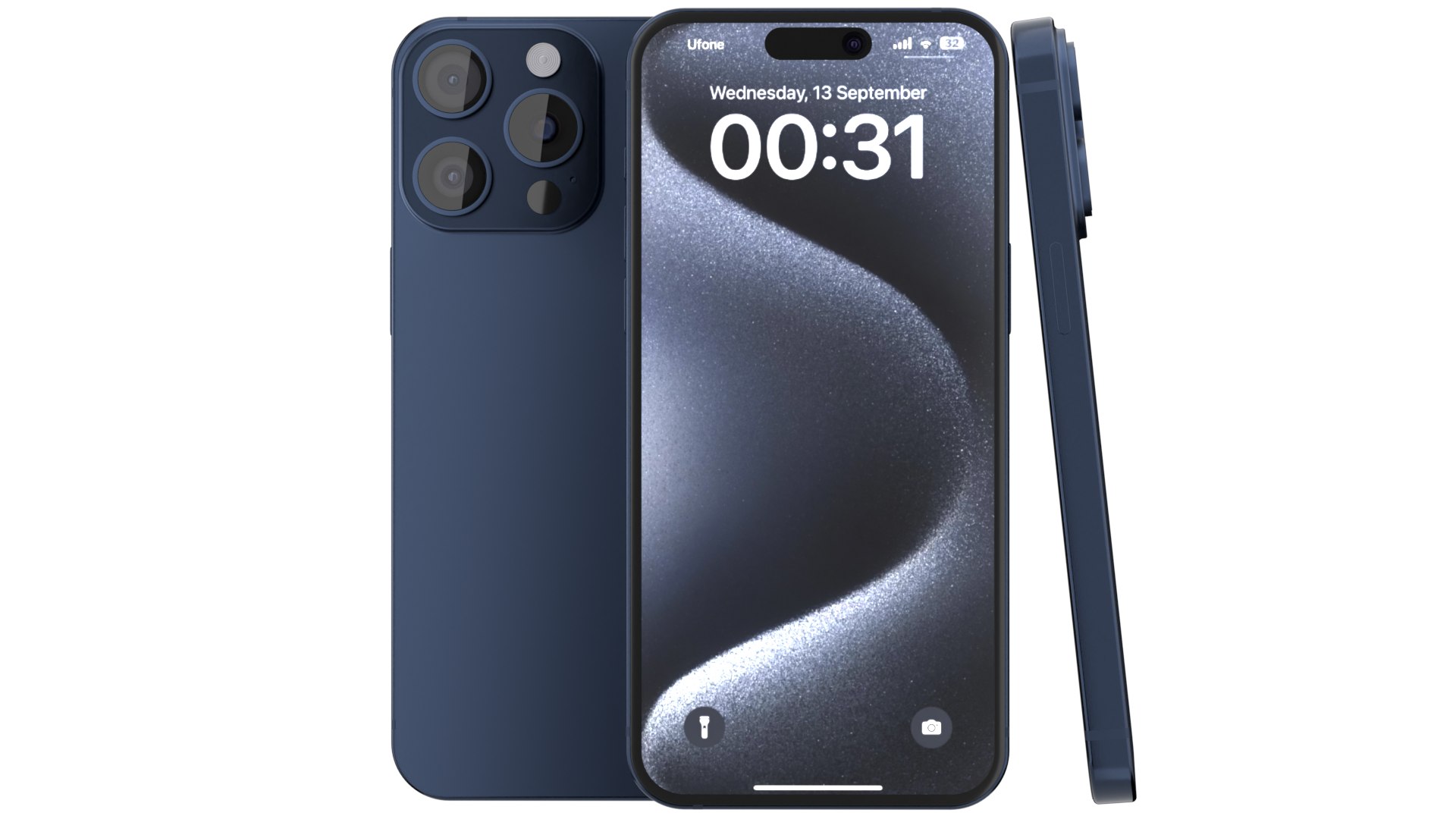 Realistic Blue Generic Smartphone 3D Model - TurboSquid 2140068