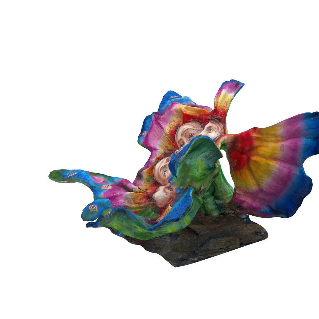 Psychedelic Lunapark 8k 3d Model