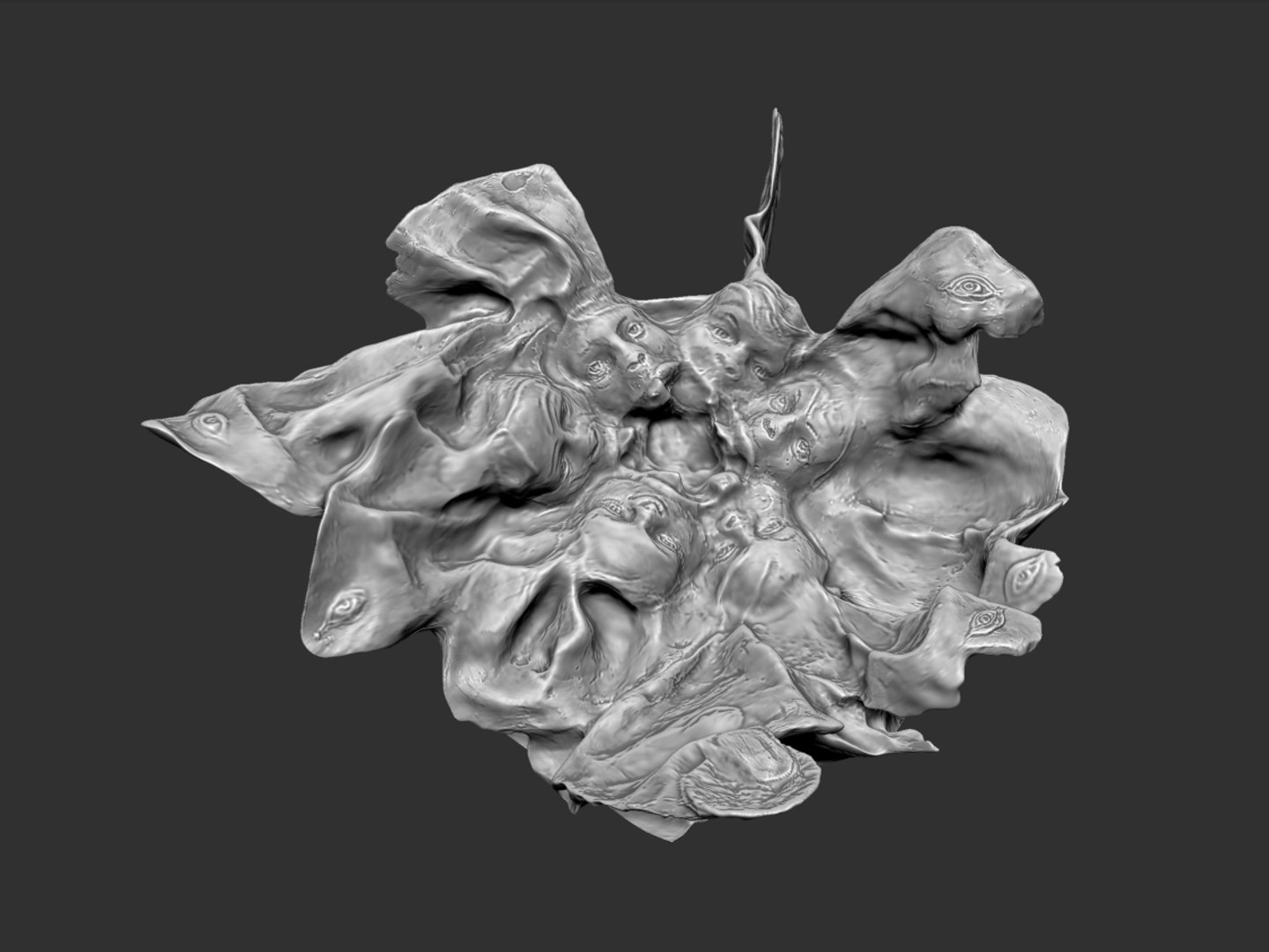 Psychedelic Lunapark 8k 3d Model