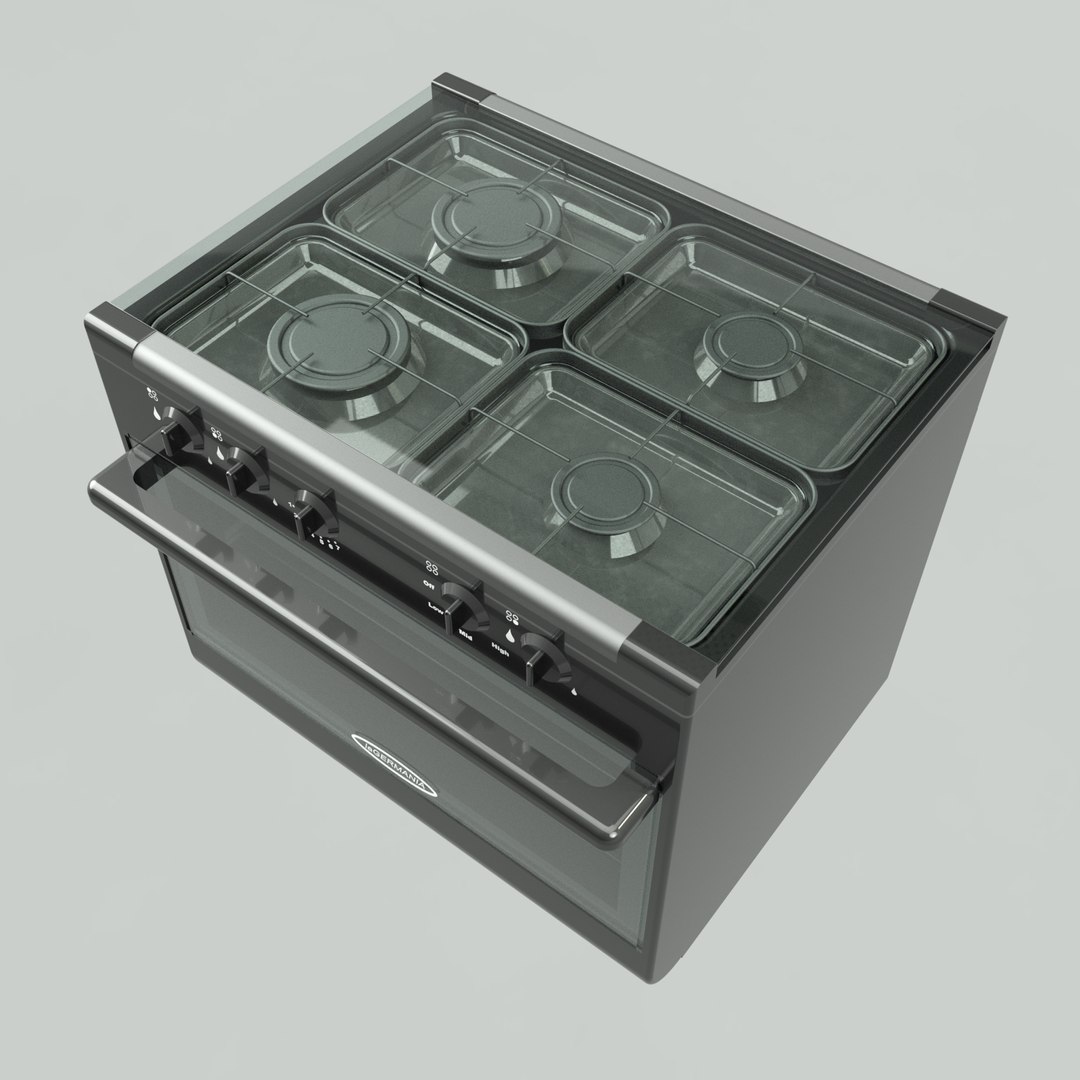 3D Oven Stove 1 - TurboSquid 2210248