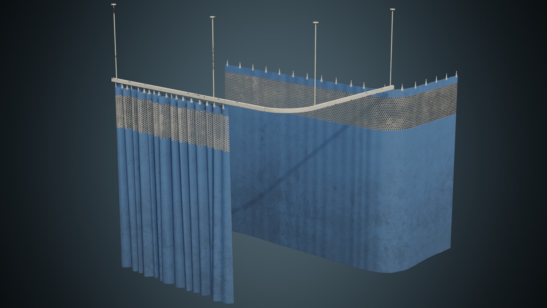 Medical Curtain 1B 3D Model - TurboSquid 2147928
