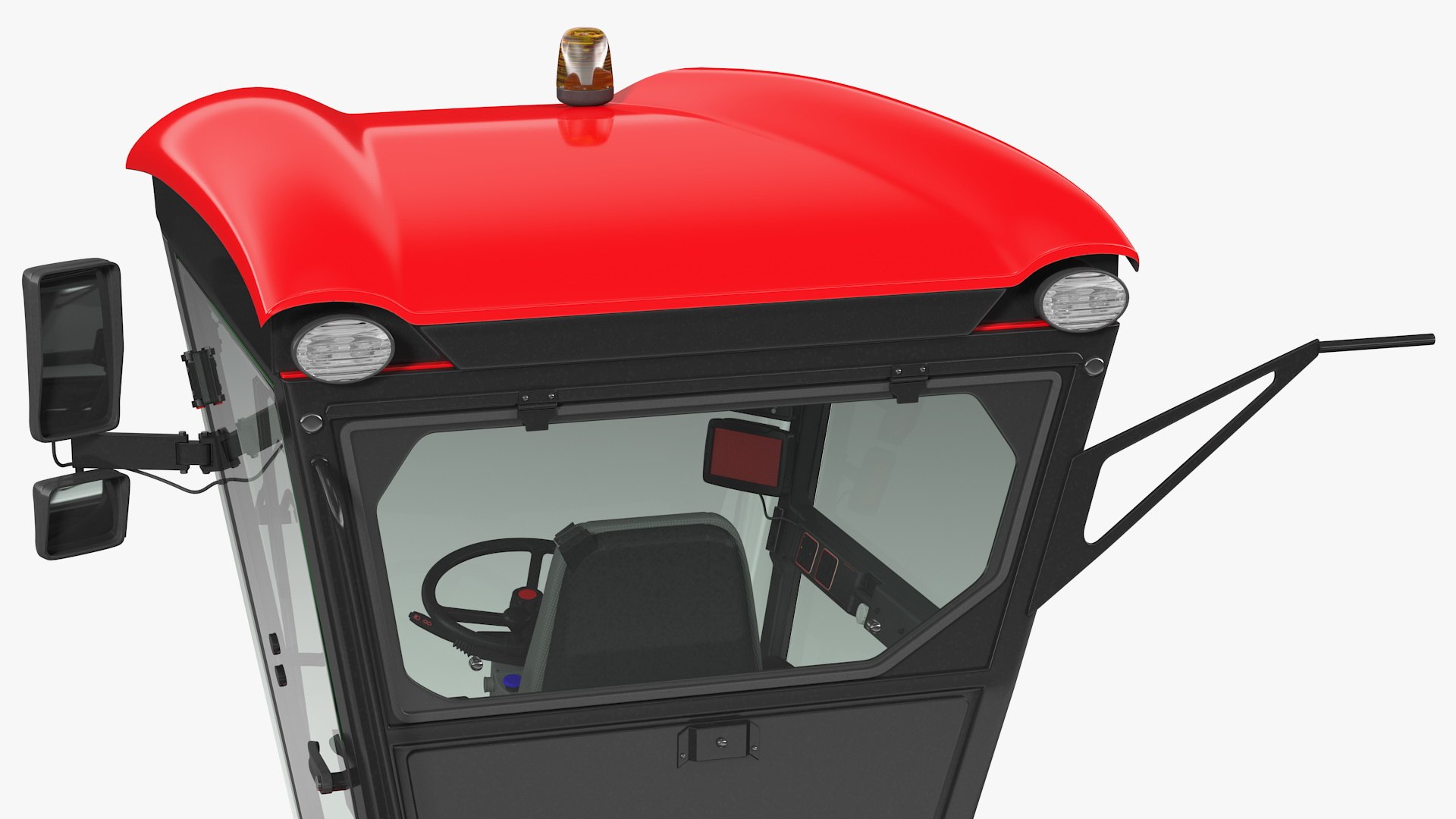 Harvester Vehicle Cabin Cab Model - TurboSquid 1641887