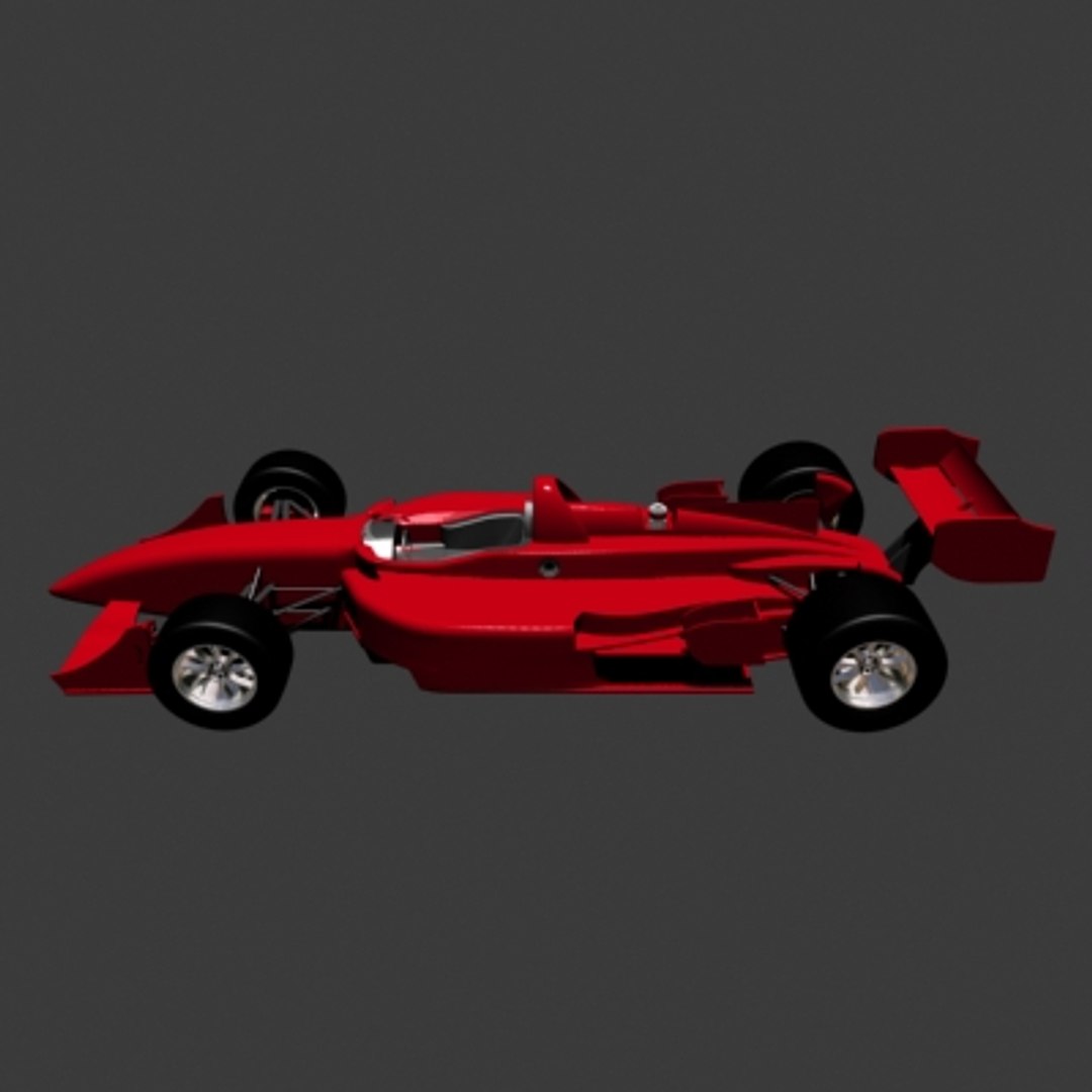 3d Indy Car Model