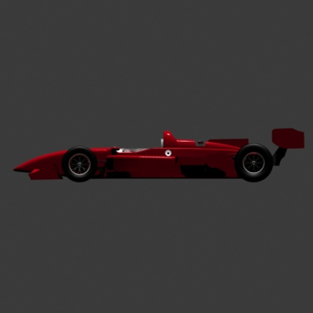 3d Indy Car Model