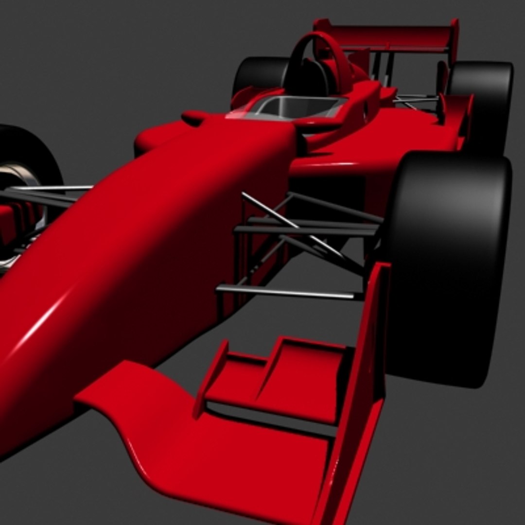 3d Indy Car Model