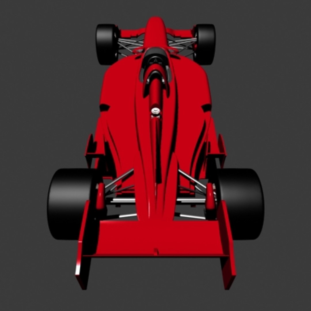 3d Indy Car Model