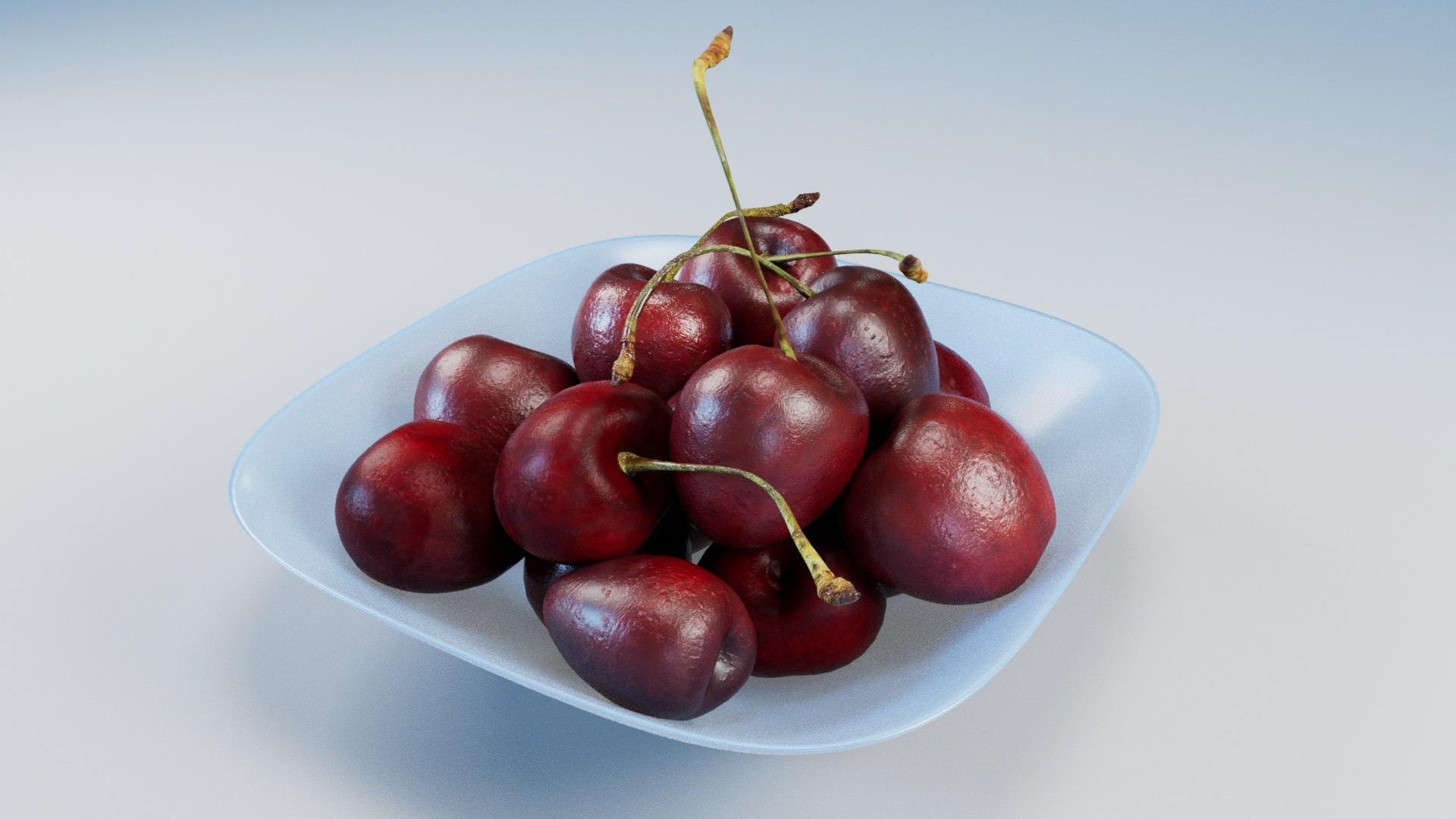 Cherries 3D Model - TurboSquid 2237332