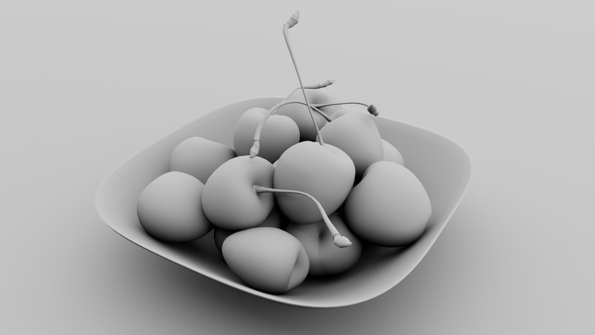 Cherries 3D Model - TurboSquid 2237332