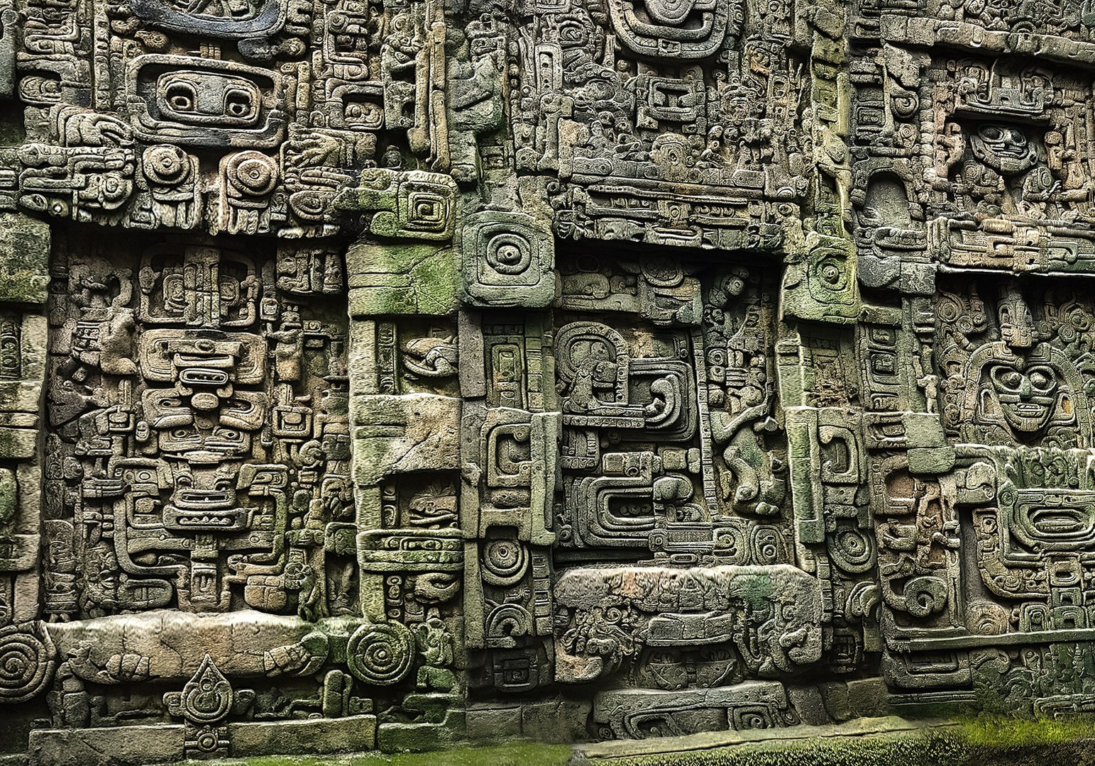 3D Model Walls Of Ancient Mayan Architecture Pack 4 - TurboSquid 2066447
