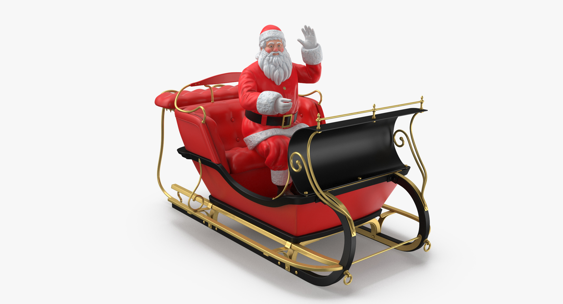 3D Santa 03 Model - TurboSquid 1235442
