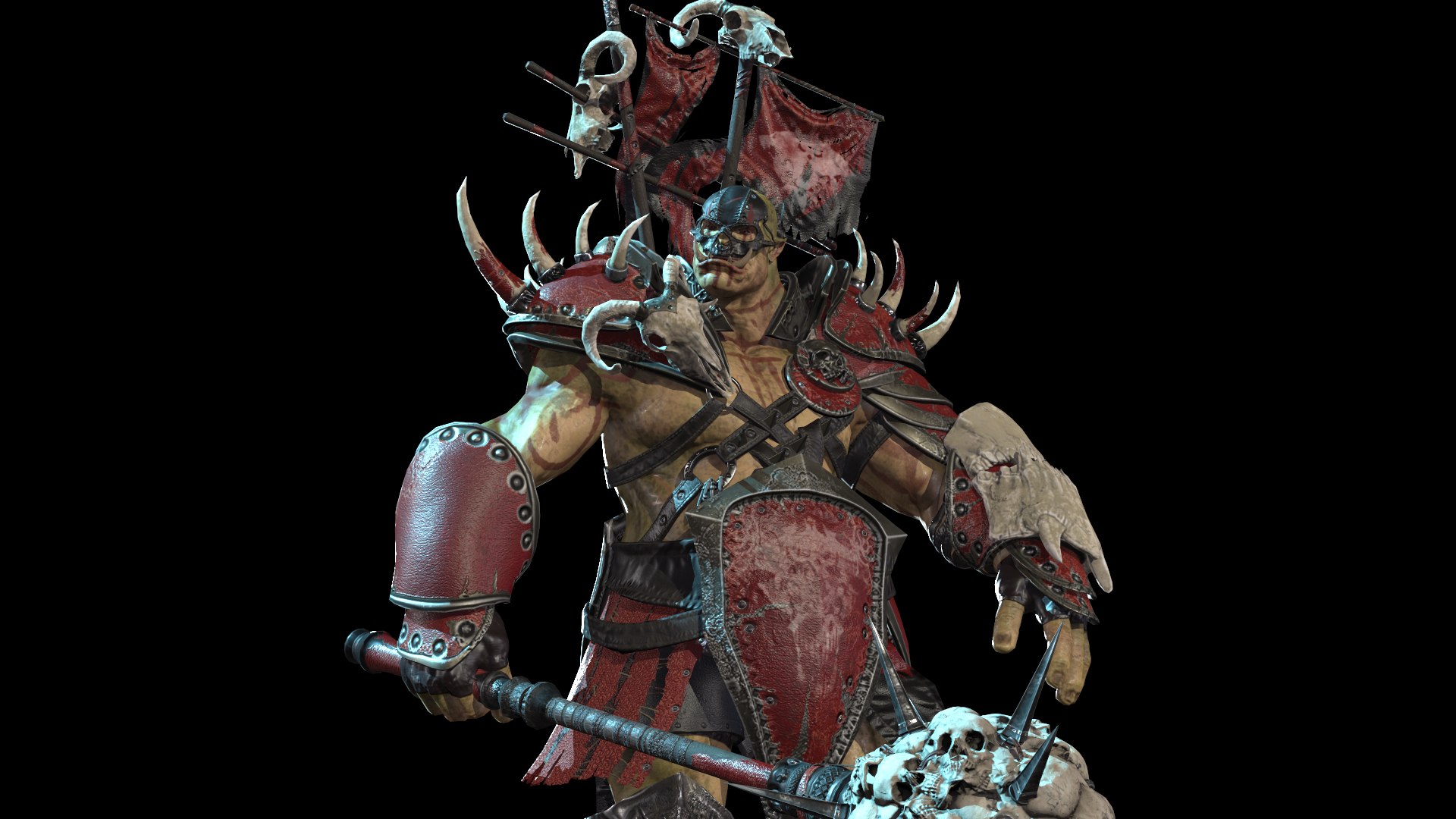 3D Orc Tank remaster - TurboSquid 1842018