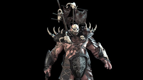 3D Orc Tank remaster - TurboSquid 1842018