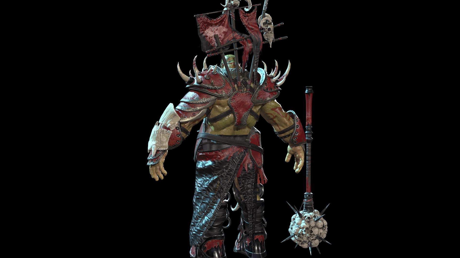 3D Orc Tank remaster - TurboSquid 1842018