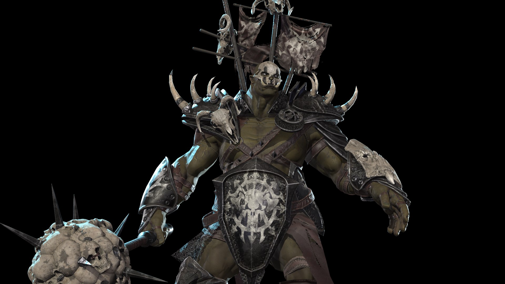 3D Orc Tank remaster - TurboSquid 1842018