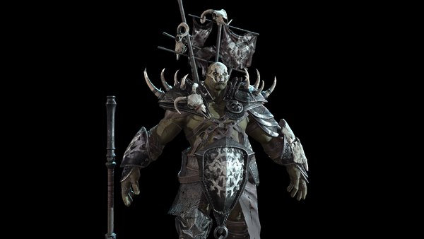 3D Orc Tank remaster - TurboSquid 1842018