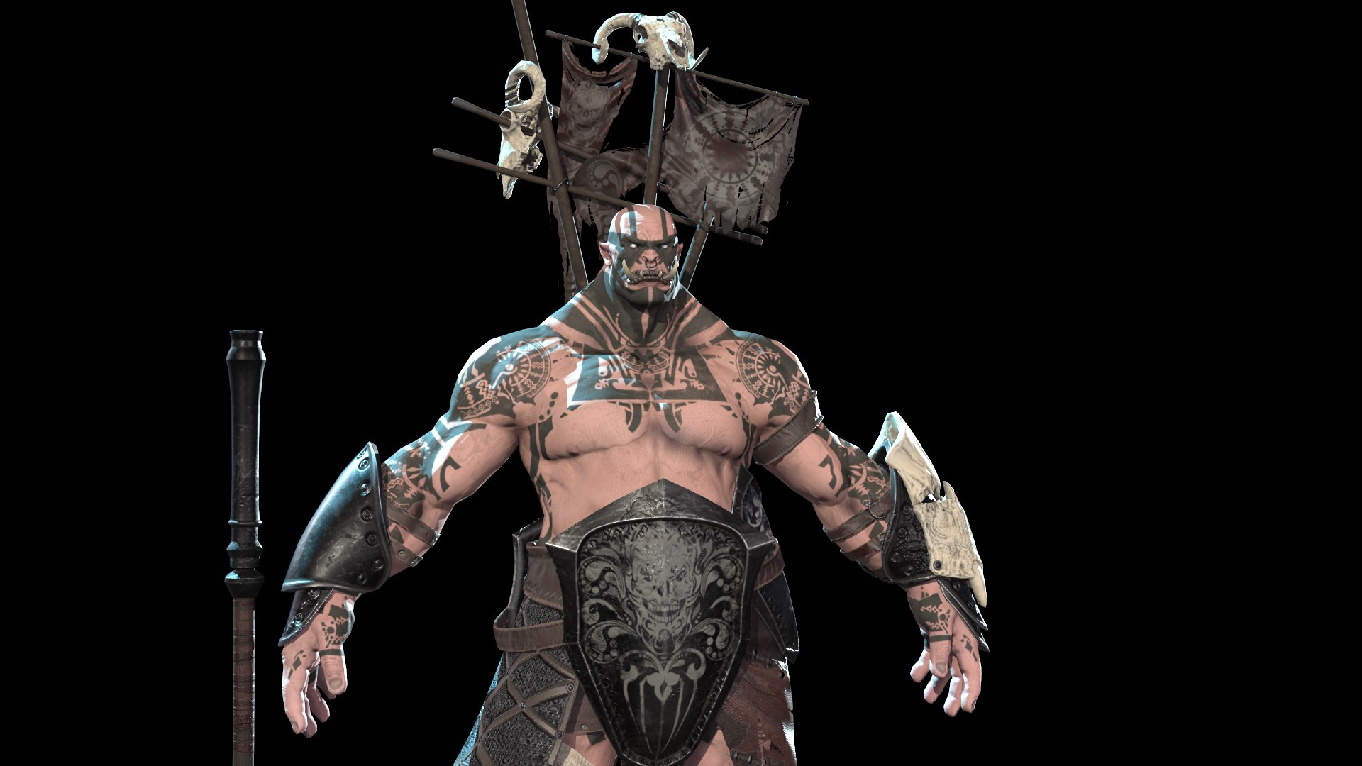 3D Orc Tank remaster - TurboSquid 1842018