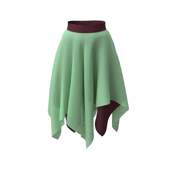 Skirt 3D model - TurboSquid 1616728