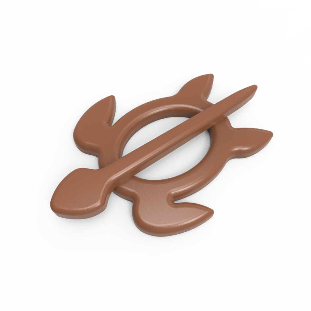 3D Wood Shawl Pin Model - TurboSquid 1208215
