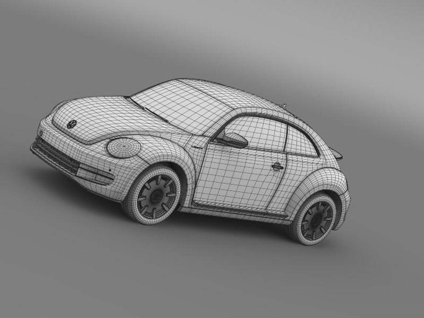 Volkswagen Car 3d Model