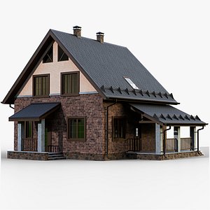 Cottage STL Models for Download | TurboSquid