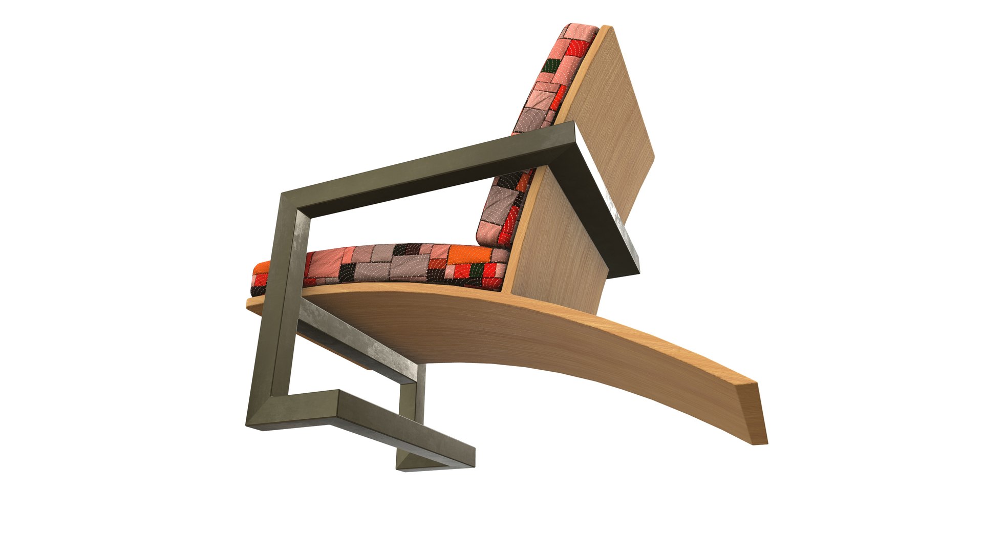 3D Modern ChairModern Chair 3D Model AR VR PBR Model - TurboSquid 1986375