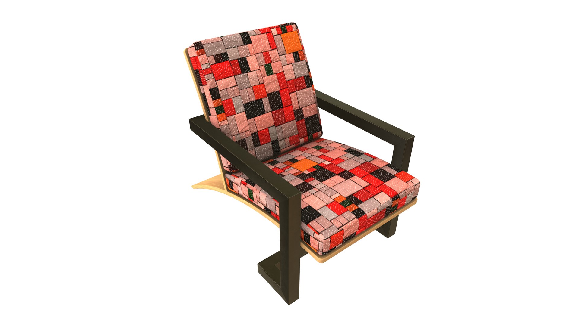 3D Modern ChairModern Chair 3D Model AR VR PBR Model - TurboSquid 1986375