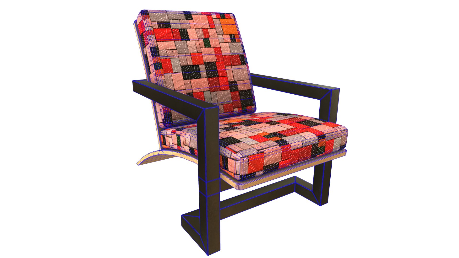 3D Modern ChairModern Chair 3D Model AR VR PBR Model - TurboSquid 1986375