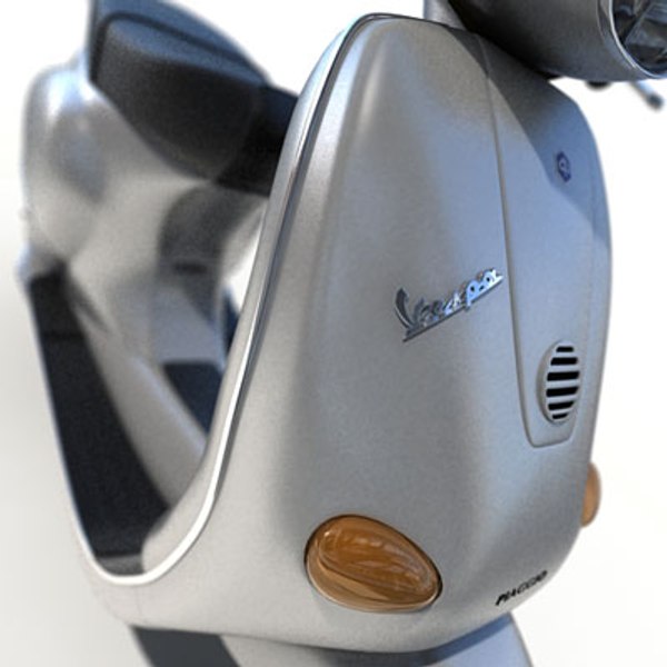 piaggio vespa 3d model