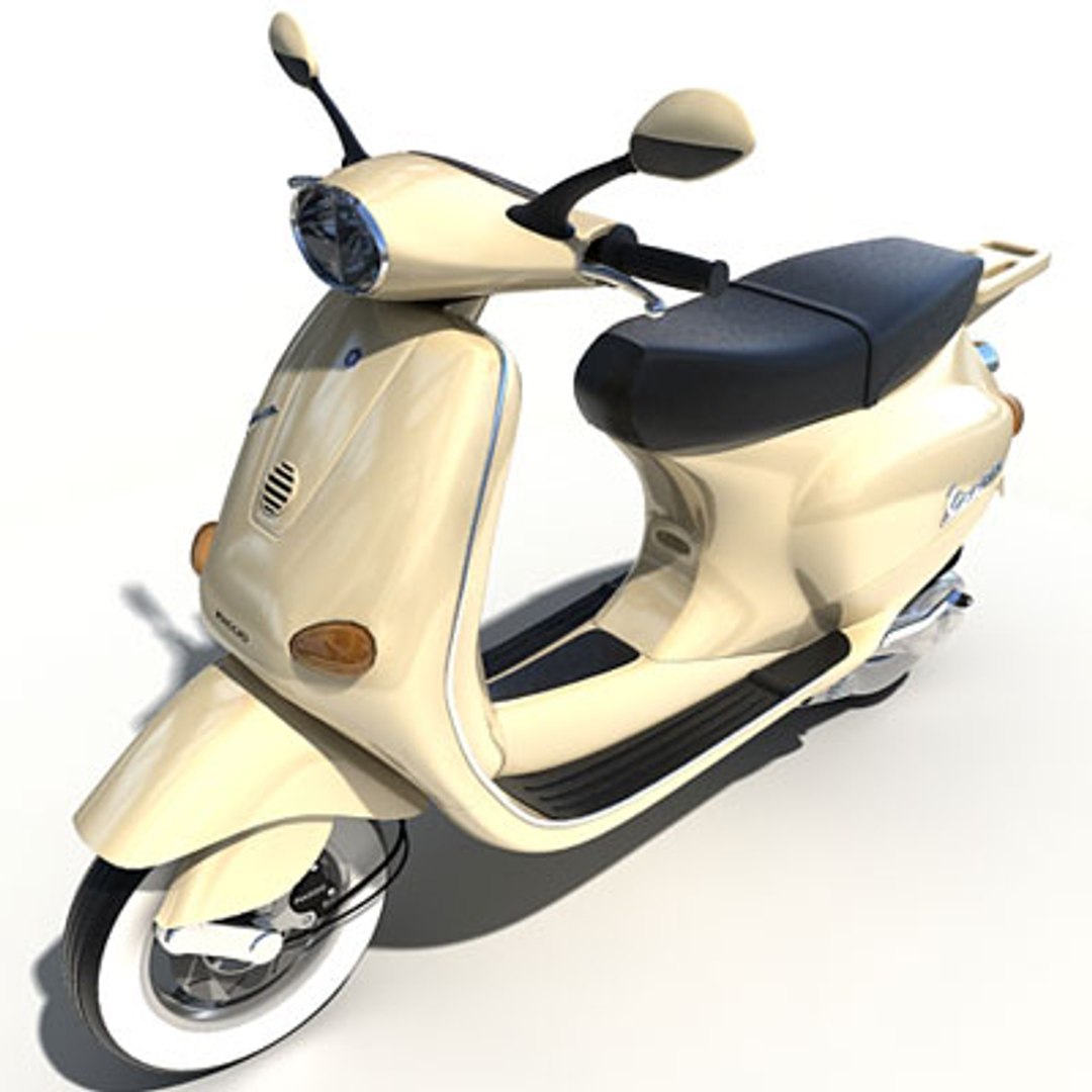 Piaggio Vespa 3d Model