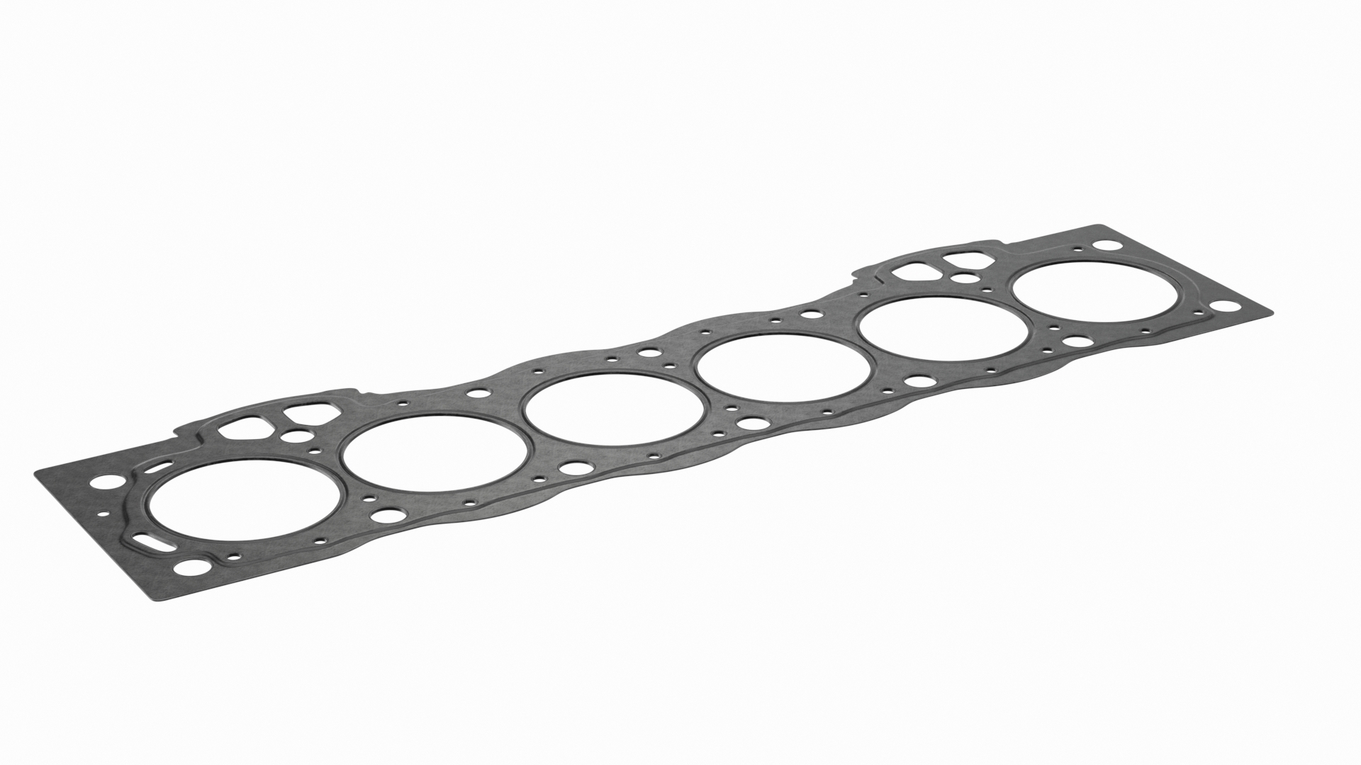 3D 1GFE Head Gasket 6 Cylinder Steel - TurboSquid 2028421