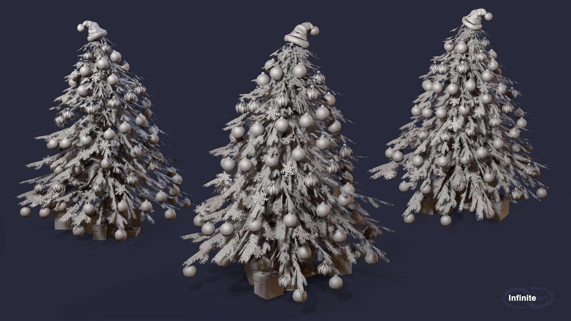 Free Christmas Tree Holiday Christmas 3D Model - TurboSquid 1828349
