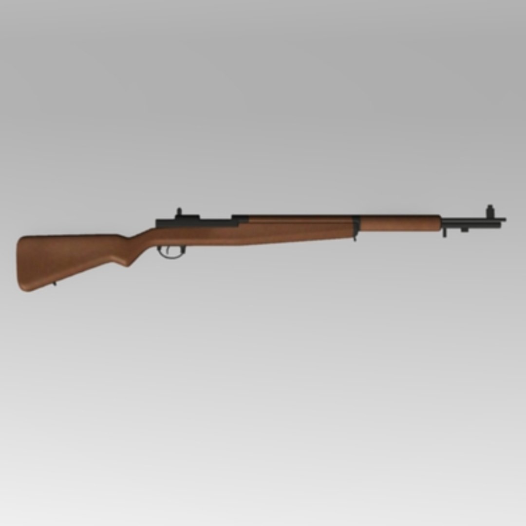3d M1 Garand Model