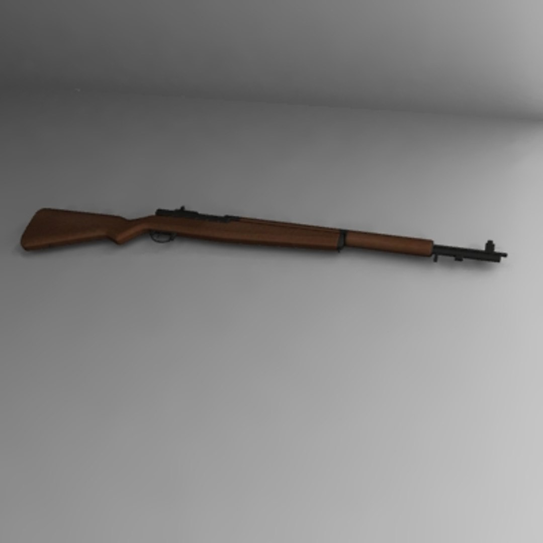 3d M1 Garand Model