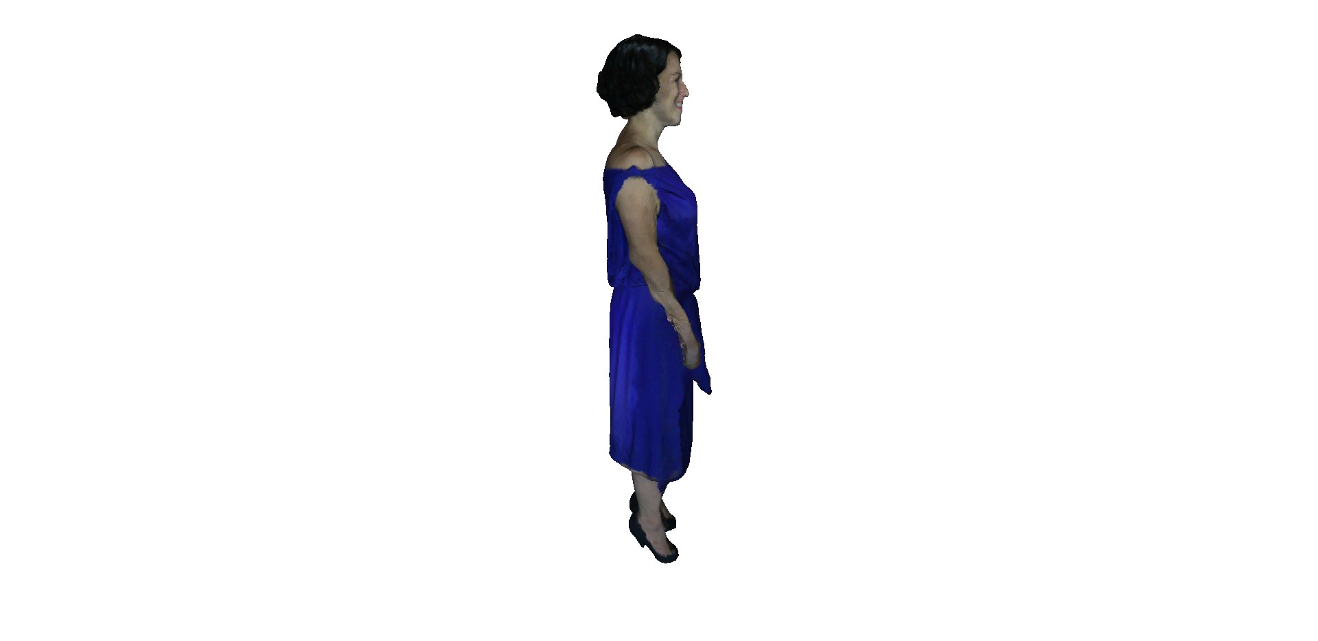 woman 3d obj