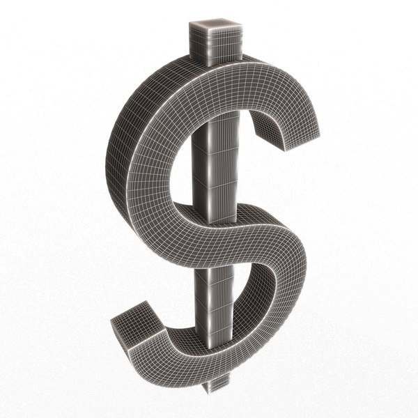 3D Dollar Symbol model - TurboSquid 2026567