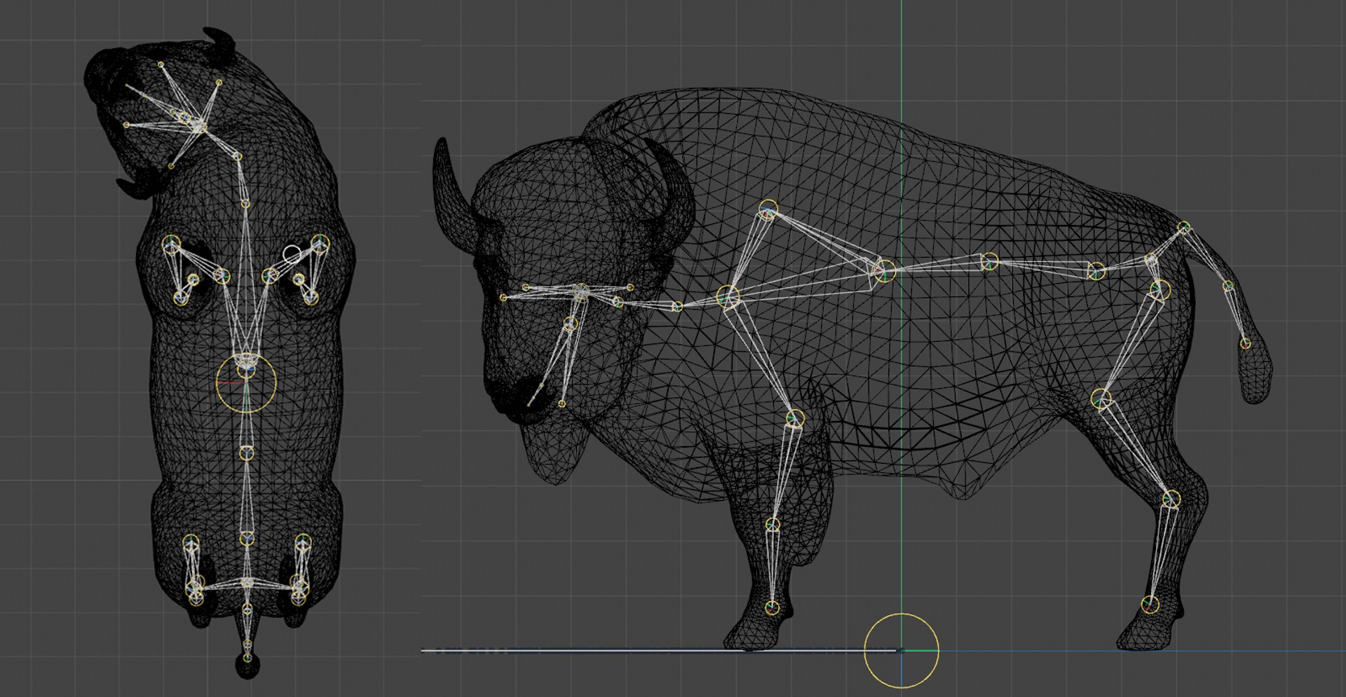 AMERICAN STEPPE BISON Low-poly 3D Model 3D Model - TurboSquid 1840713