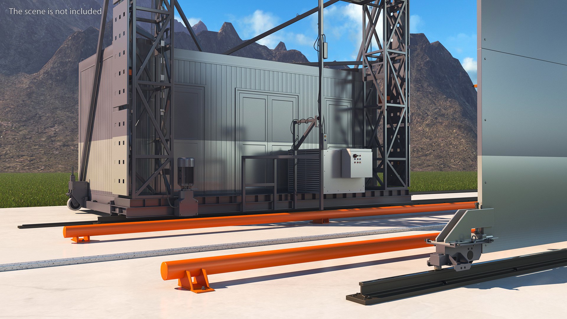 3D Model XRay Freight Scanners Collection - TurboSquid 2079762