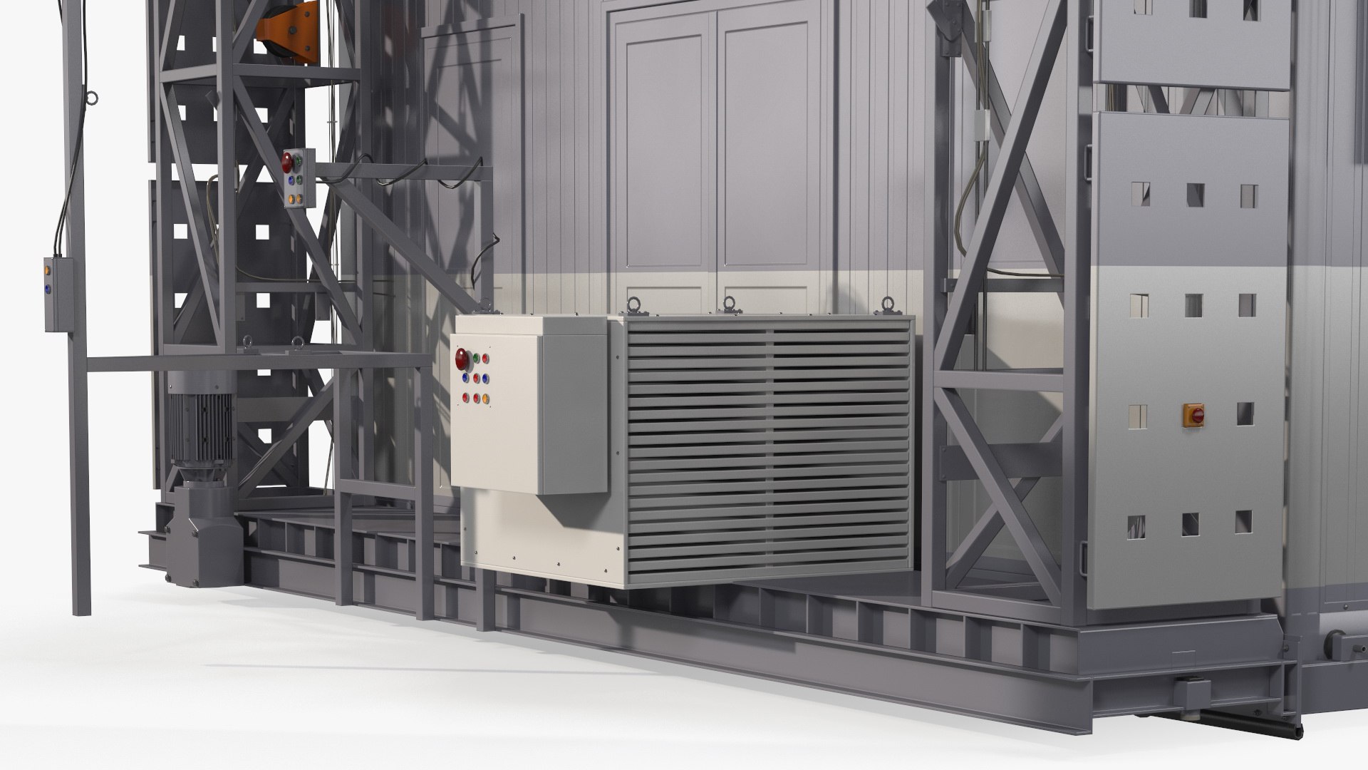 3D model XRay Freight Scanners Collection - TurboSquid 2079762