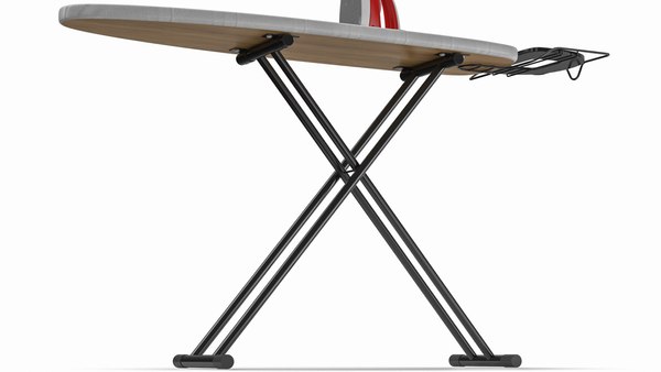 modelo 3d Plancha de ropa sobre tabla de planchar 02 - TurboSquid 2020451
