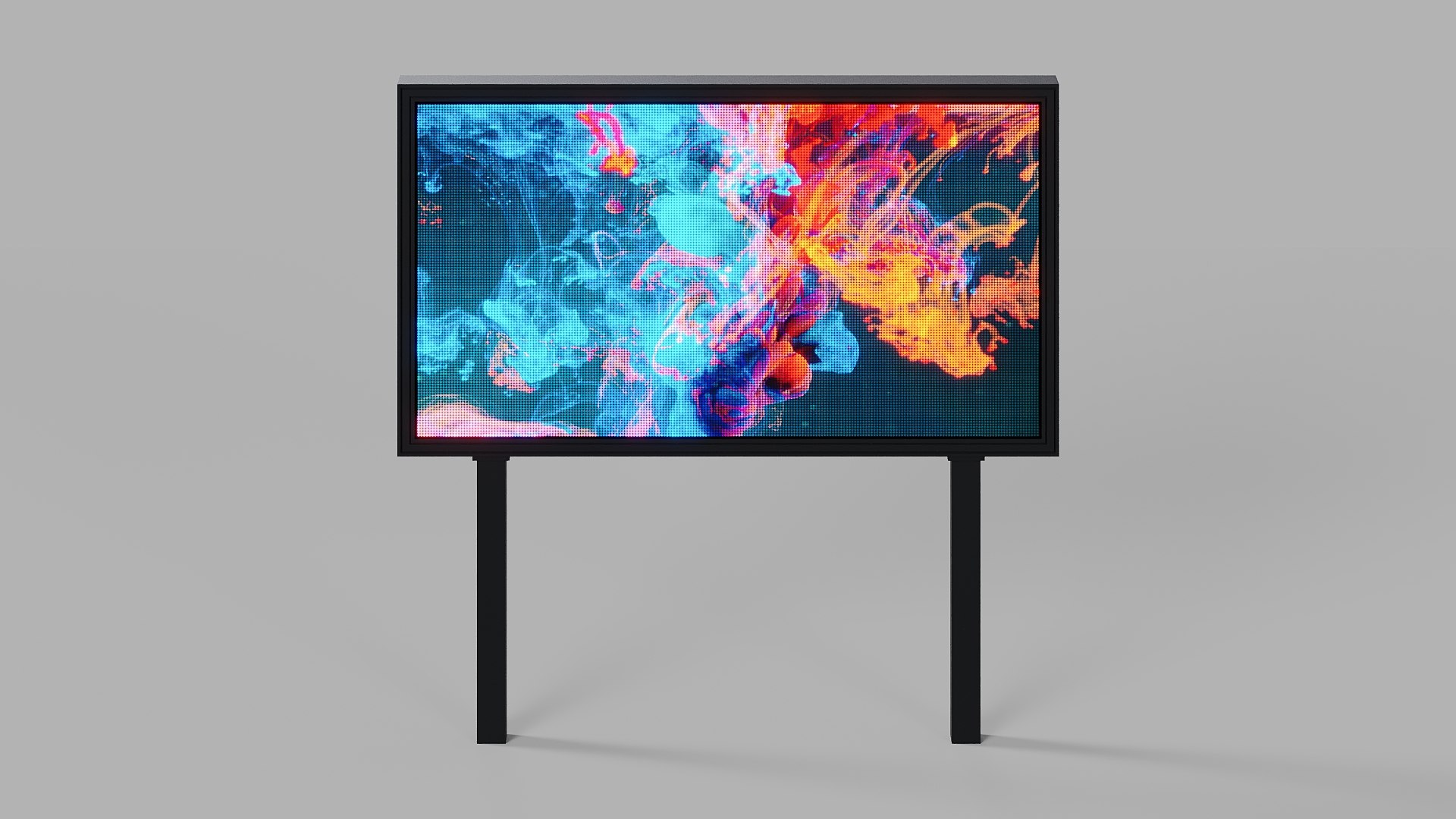 Big LED Screen 3D Model - TurboSquid 2325838